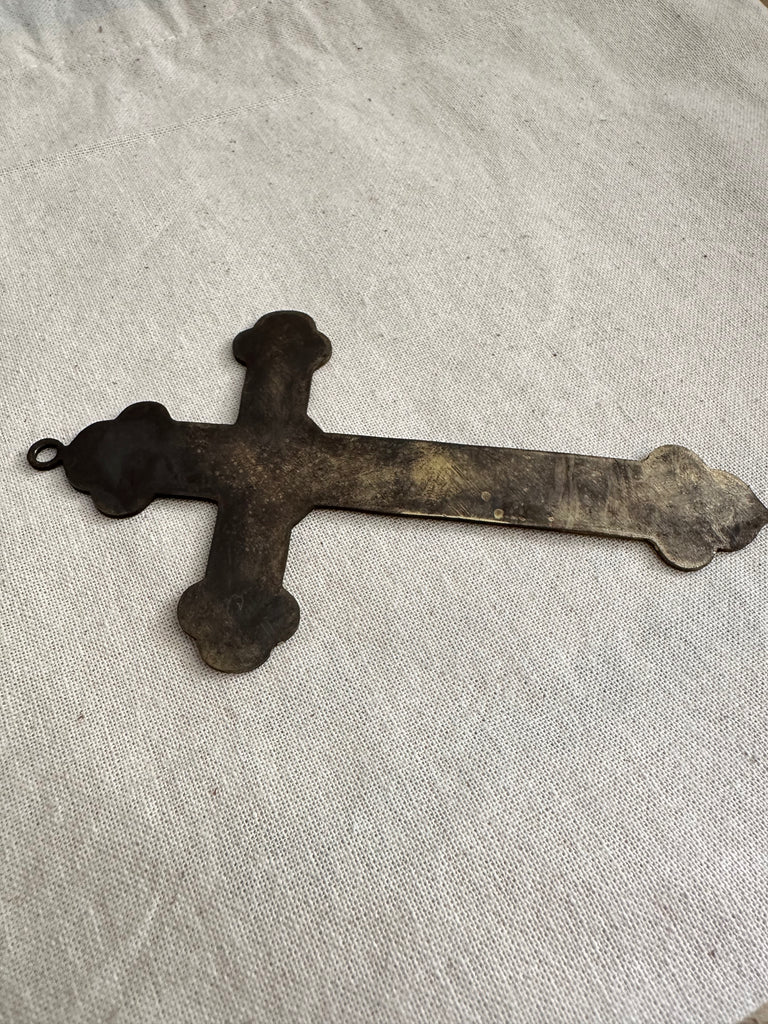 Metal cross flat large – Faded Fragments