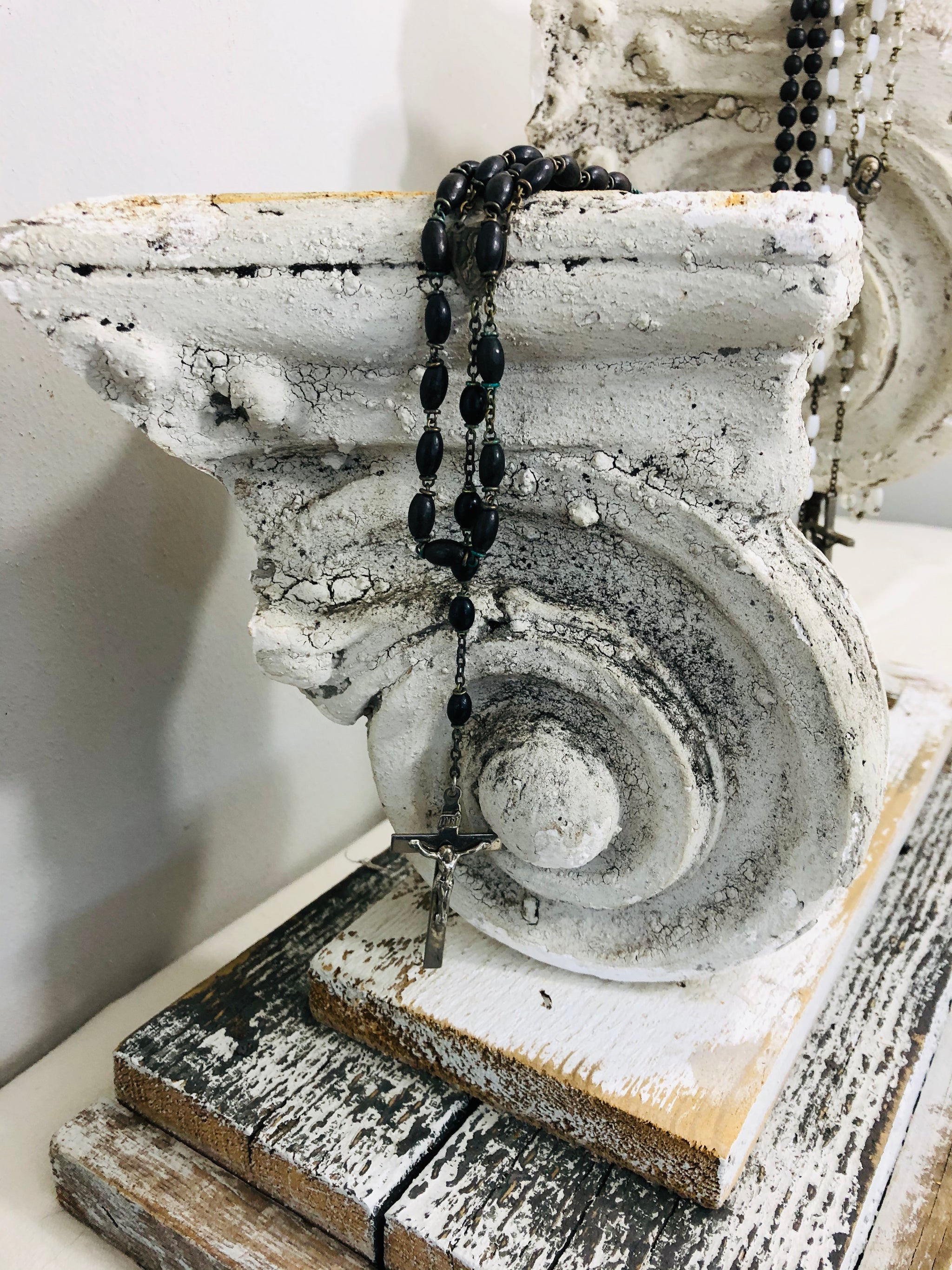 Plaster corbel jewelry stand, architectural jewelry display, plaster c ...
